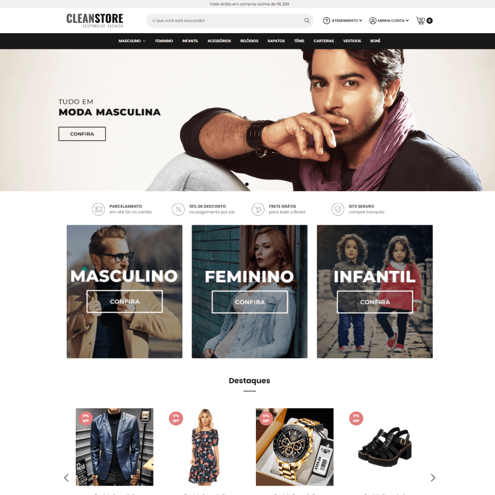Temas Nuvemshop Responsivos: ️ Melhores Templates Nuvemshop